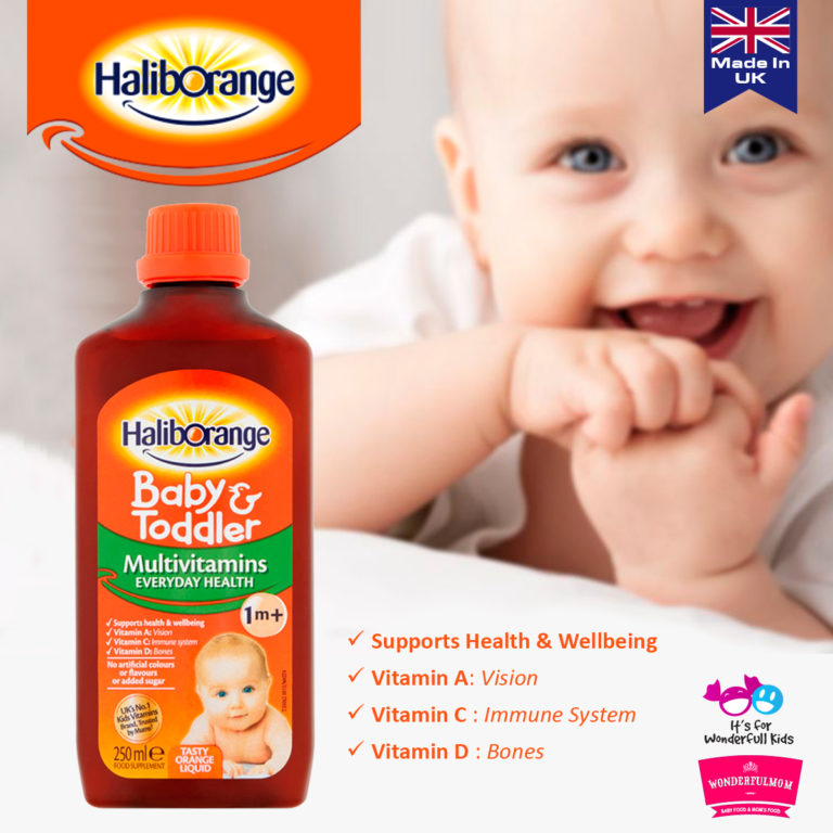 Haliborange, Multi Vitamins, Baby & Toddler, 1+ Months - Wonderfulmom.lk