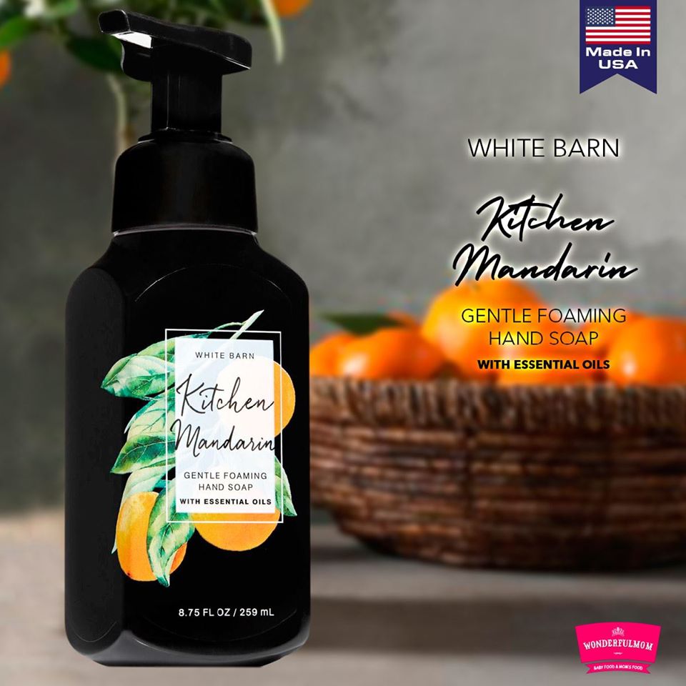 White Barn, Kitchen Mandarin Hand Soap with Essential Oils ...