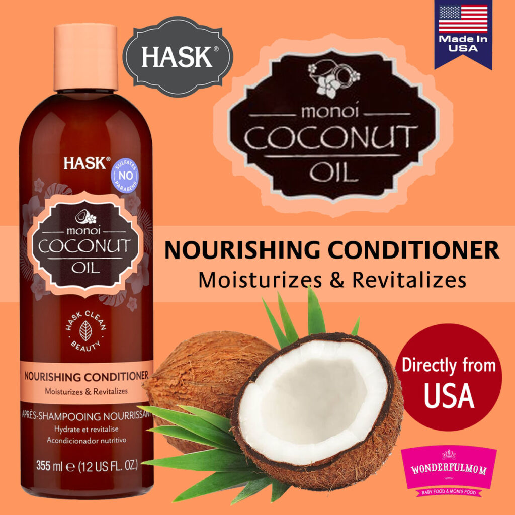 HASK - Monoi Coconut Oil Conditioner - Wonderfulmom.lk
