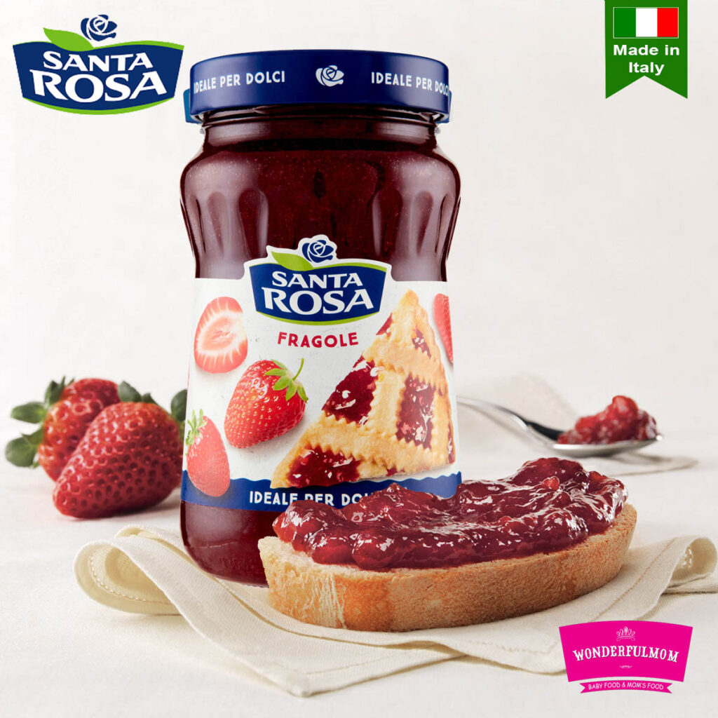 SANTA ROSA -Fragole - Strawberry Jam -600G - Wonderfulmom.lk