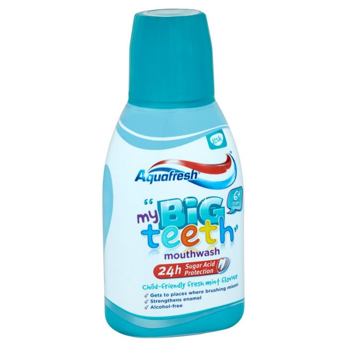 Aqua Fresh Big Teeth Mouth Wash 6+ Year - 300ml - Wonderfulmom.lk